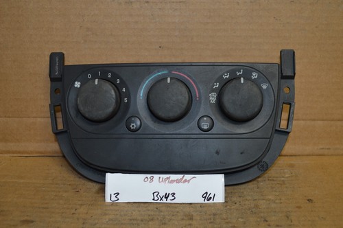 05-09 Chevrolet Uplander Temperature AC Climate 25783278 Control 961-13 ...