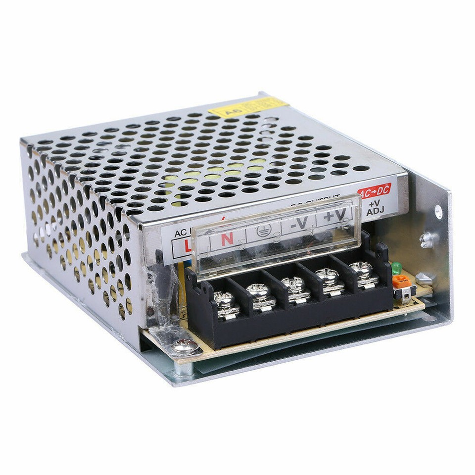 AC 110V-220V To DC 12V/24V/5V 2A/5A/10A/30A/50A/60A Switch Power Supply ...