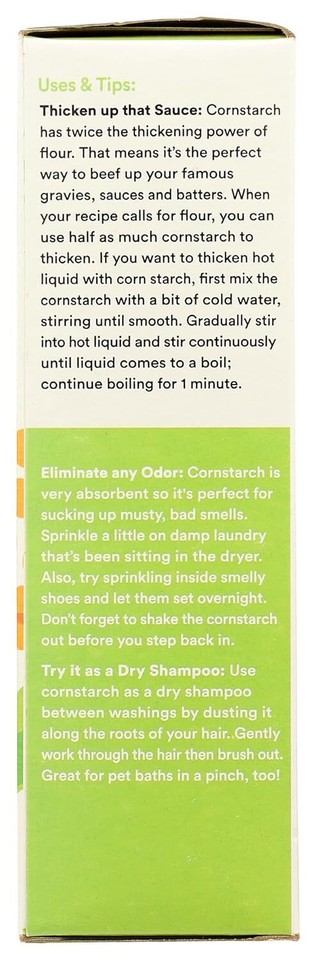 365 By Whole Foods Market, Corn Starch, 16 Ounce | eBay