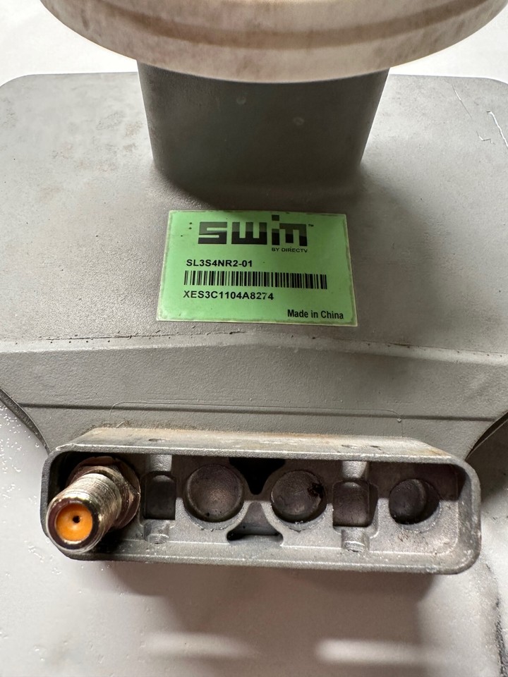 DirecTV SWM LNB Antenna SL3 Slimline LNB Satellite HD LNBF SL3S4NR2-01 ...