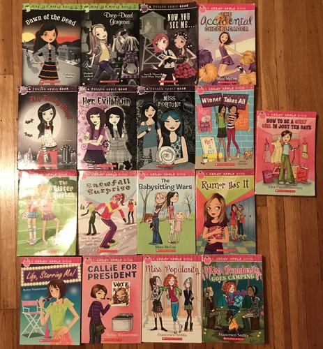 Lot 17 CANDY APPLE & POISON APPLE & ROTTEN APPLE Books Scholastic | eBay