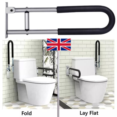 Safety Hand Rail Disabled Grab Toilet Bathroom Grab Bar Disability Aid ...