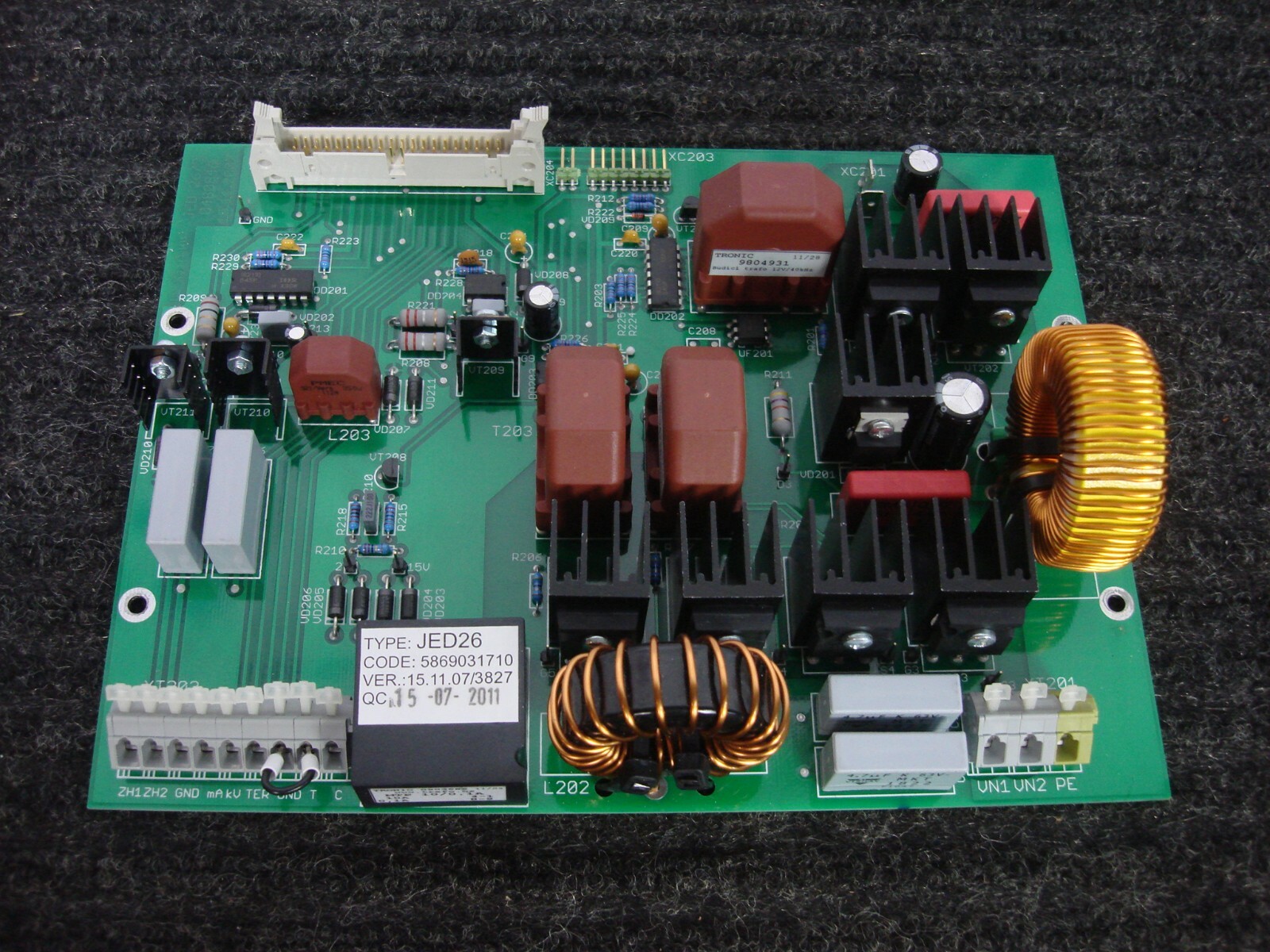 SCHICK CDR PAN-X Panoramic Digital Dental X-ray JED26 Power Switching ...