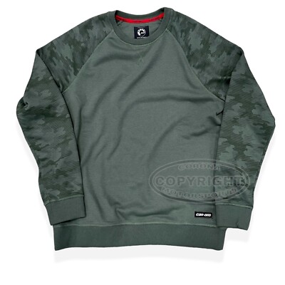 Can-Am Sweatshirt Army Green Men's XL Outlander Renegade ATV Defender ...