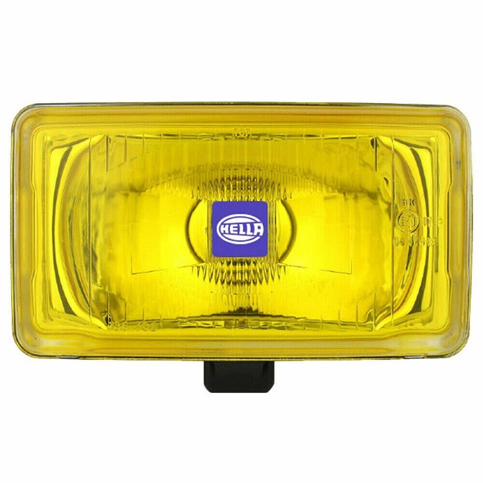 2x HELLA Comet 450 Yellow Lens H3 12V Driving Fog Light Lamp Part 4x4 ...