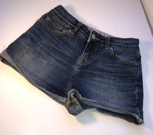 Mini Boden girls denim shorts pockets,11 yrs, adjustable waist. Mini ...