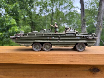 DD63 King & Country DUKW Amphibious 6x 6 Truck with Cargo & 2 Figures ...