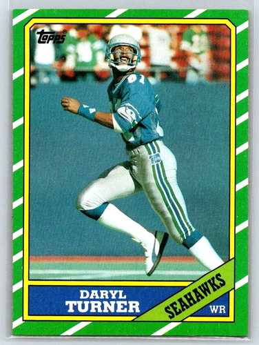 1986 NFL Topps Daryl Turner #205 Seattle Seahawks 86-TFBC | eBay