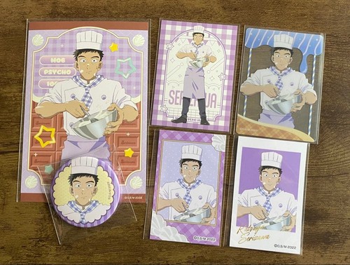 Mob Psycho 100 III Reigen Master's Birthday Cafe Katsuya Serizawa Goods ...