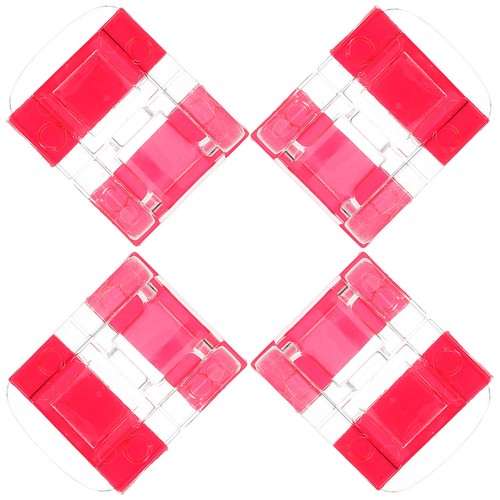 4 Pcs Hasp Latch Self-adhesive Box Lock Security Clasp Hinged Buckles ...