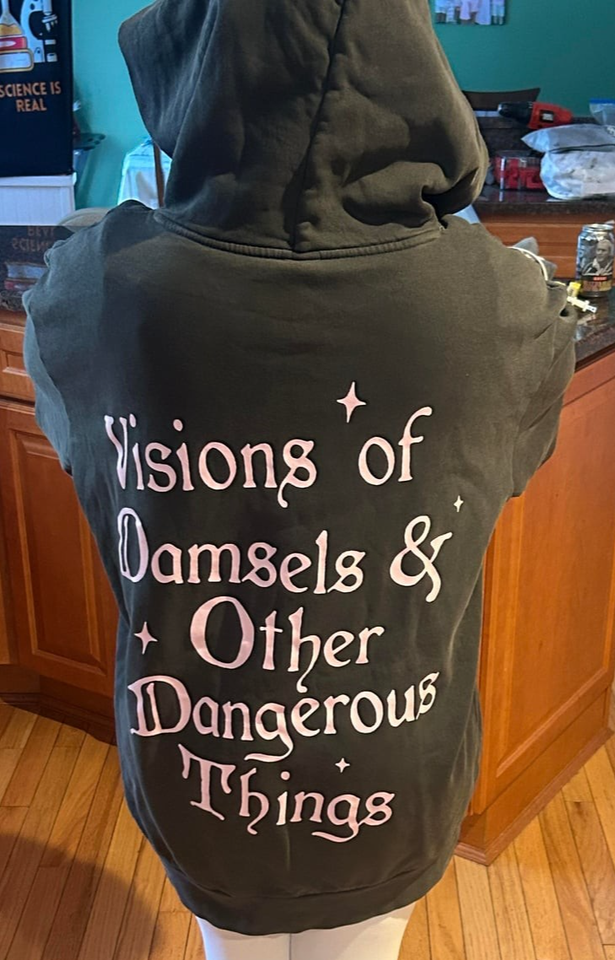Chappell Roan Tour Merch 2025 Damsels & Other Dangerous Things Hoodie ...