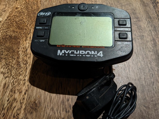Aim Sports Mychron 4 Data Logger Kart Tach Lap Timer and Temperature ...