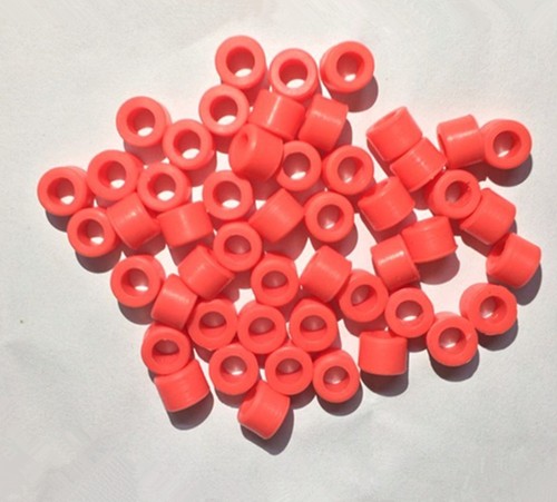 100pcs Red Color Small Type Dental Silicone Instrument Color Code Rings ...