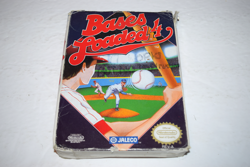 Bases Loaded 4 Nintendo NES Video Game Cart w/ Box 32264900277 | eBay