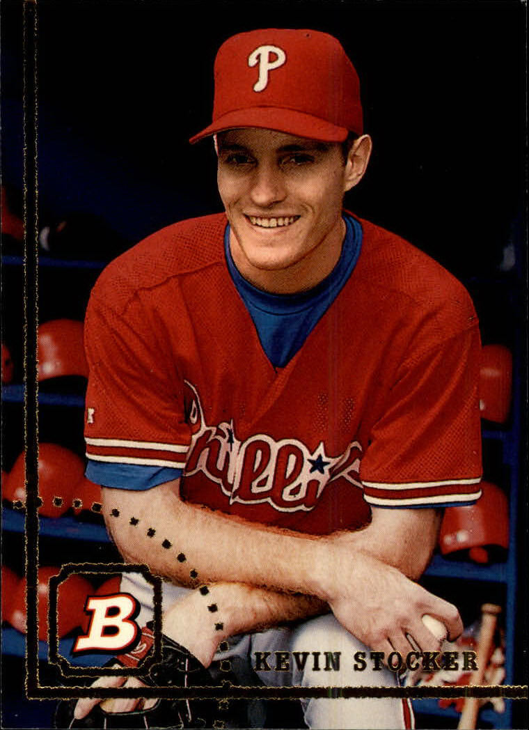 1994 Bowman Philadelphia Phillies Baseball Card #252 Kevin Stocker | eBay