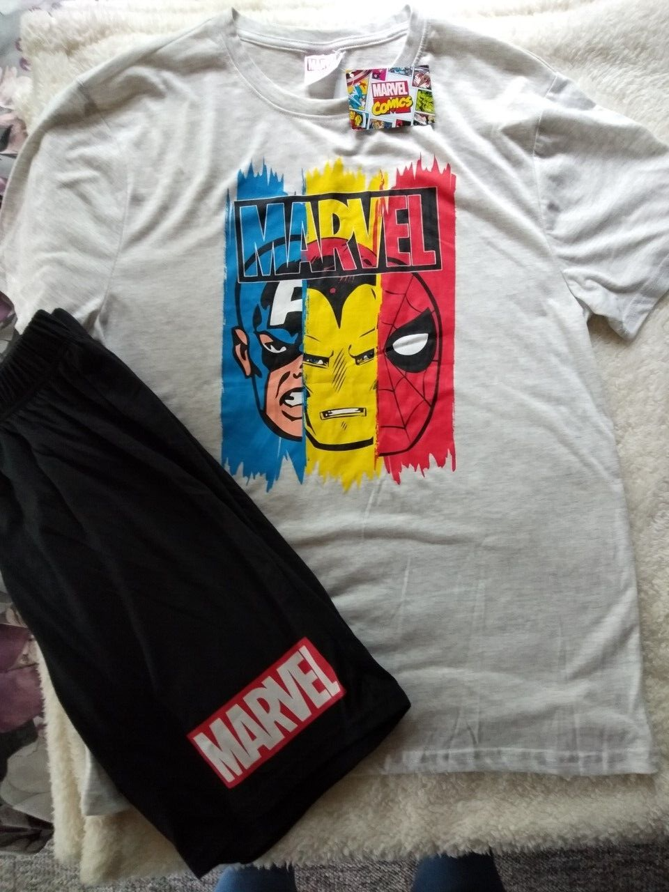 MARVEL MENS PYJAMAS SIZE XL-105CM | eBay