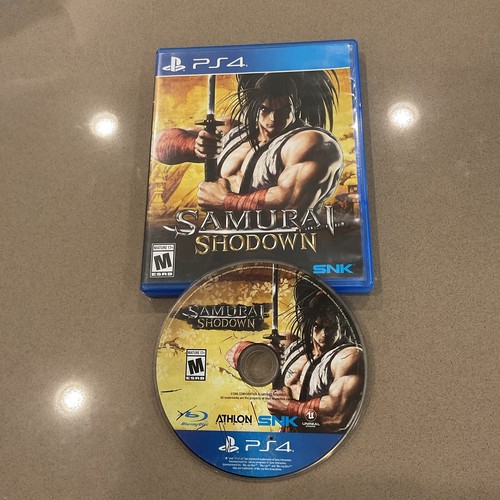 Samurai Shodown PlayStation 4 PS4 SCRATCHED HAS WEAR 850007806002 | eBay