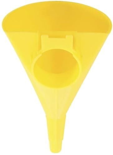 F-15 HDPE 10"" Poly Funnel for Metal Type I Safety Cans, 4"" Height, 8 ...