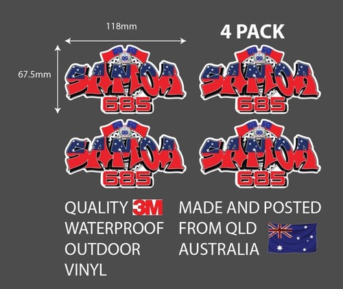 SAMOA 685 BEAUTIFUL SAMOAN DESIGN 4PK 118x67.5mm GREAT FOR LAPTOPS ...
