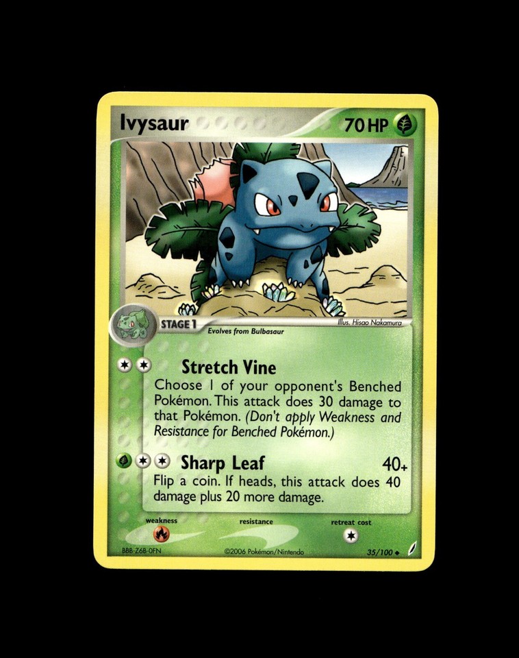 Bulbasaur Ivysaur Venusaur Pokemon Card! Holo/Reverse Holo EX VMAX Rare ...