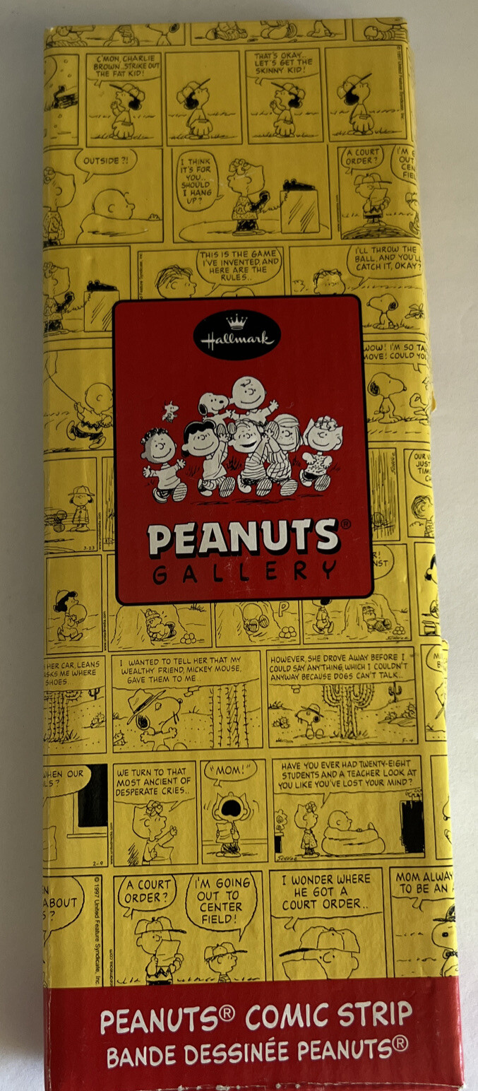 Hallmark Peanuts Gallery Comic Strip It Takes All kinds! Limited Time ...