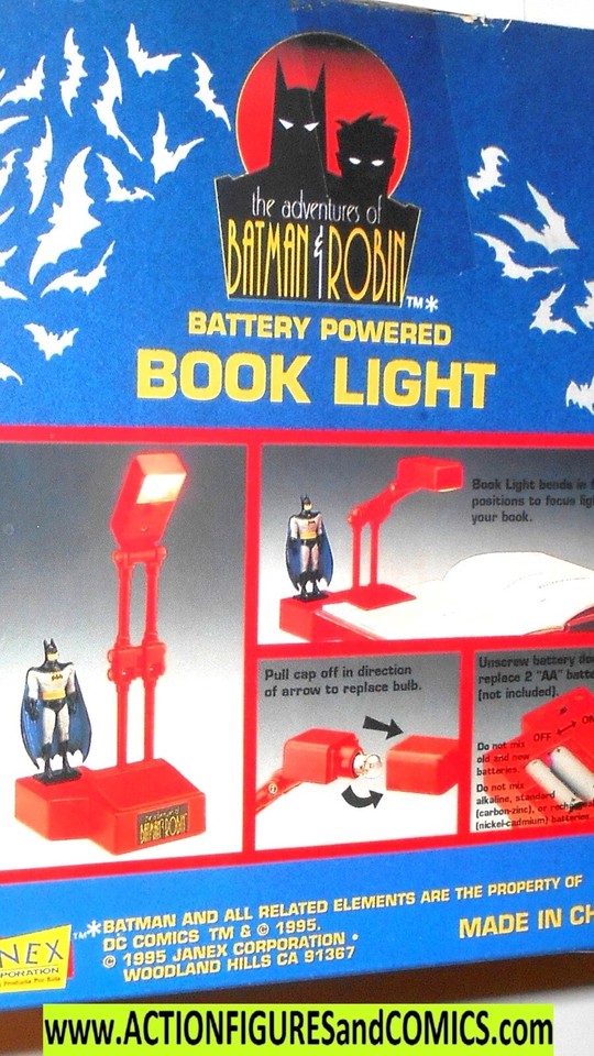 BATMAN the animated series BOOK LIGHT Janex the new adventures dc ...