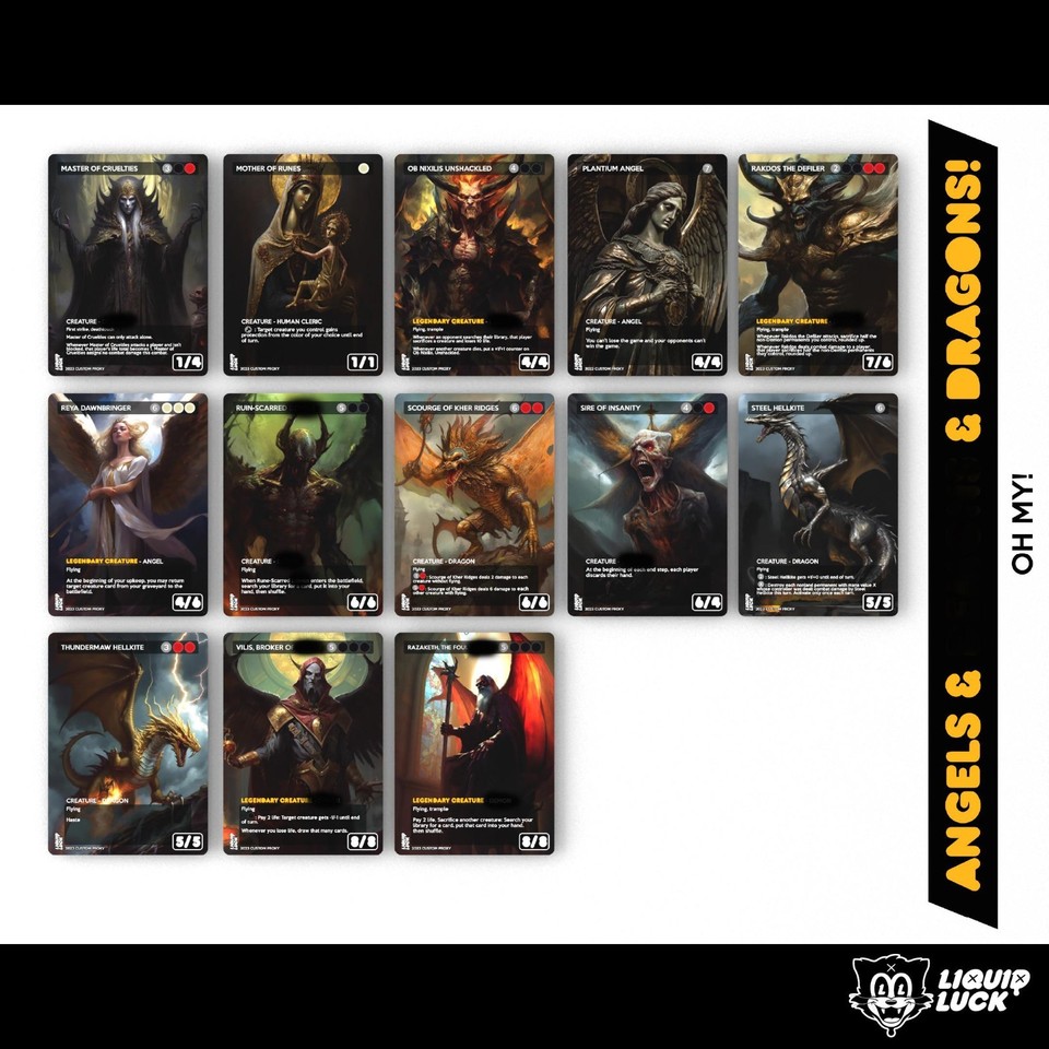 Kaalia of the Vast X MTG Custom Altered Art | Full 100 Card EDH Deck w ...