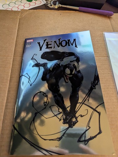 VENOM 150 CLAYTON CRAIN 1:500 VARIANT RARE HTF MARVEL COMICS Dinged ...