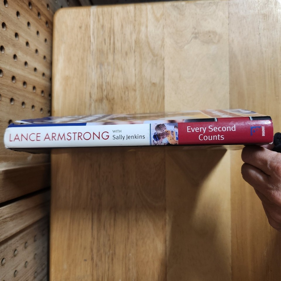 LANCE ARMSTRONG With Sally Jenkins EVERY SECOND COUNTS Book | eBay