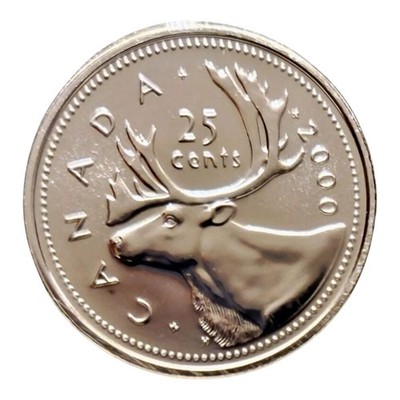 Canada 2000 W Proof Like Twenty-Five Cent Piece!! | eBay