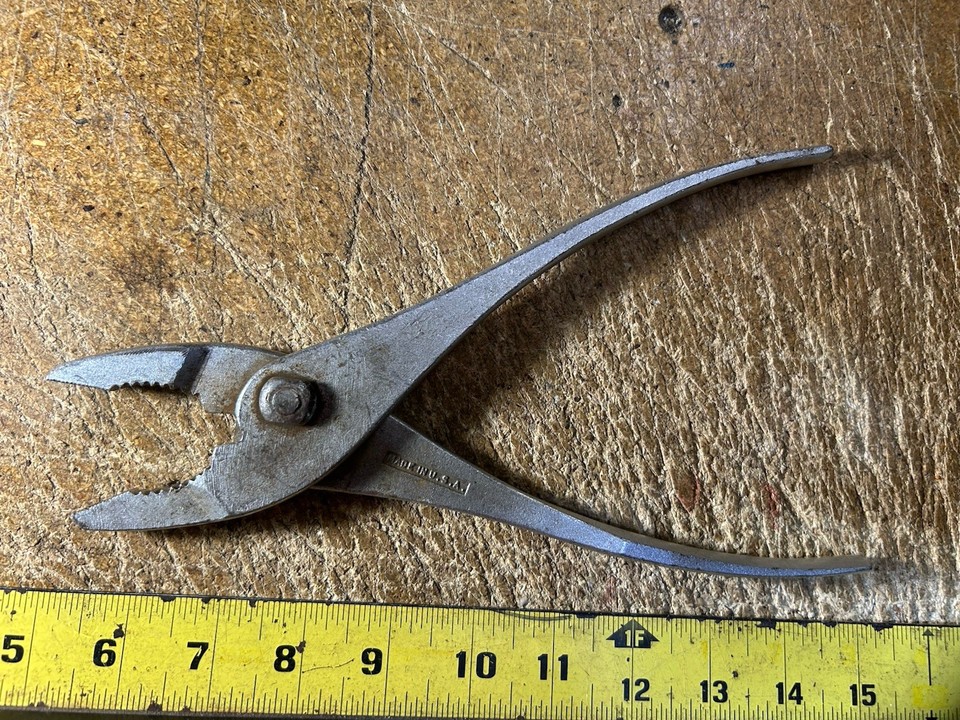 Vintage Diamond K110 10" Slip Joint Pliers made in USA | eBay