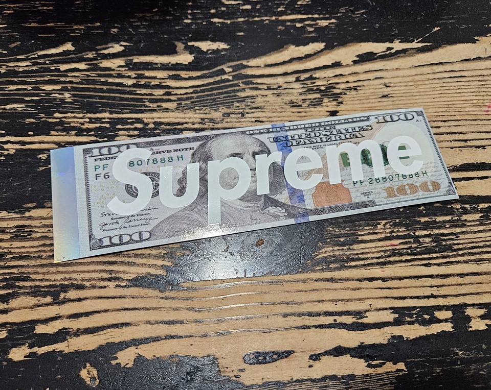 Supreme Money Box Logo FW25 SET Of 10 2 Stick 2 Target Mini 3 Skull 2 ...