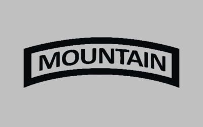 Mountain Tab / Military Veteran Vinyl Decal | eBay