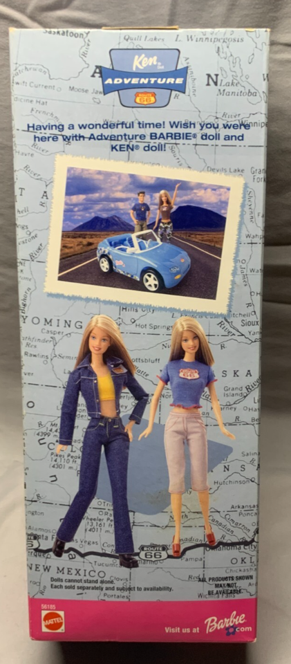 2002 Mattel Barbie “Adventure Route 66 Ken” Doll #56185 *NRFB | eBay