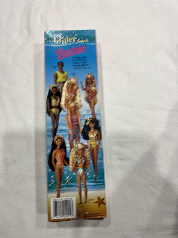 Vintage Mattel 1992 Glitter Beach Barbie Doll Teresa Brunette 4921 | eBay
