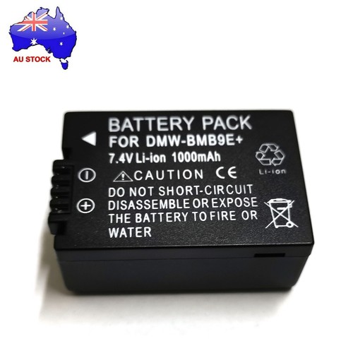 DMW-BMB9e Battery For Panasonic Lumix DMC-FZ40 DMC-FZ45 DMC-FZ47 DMC ...