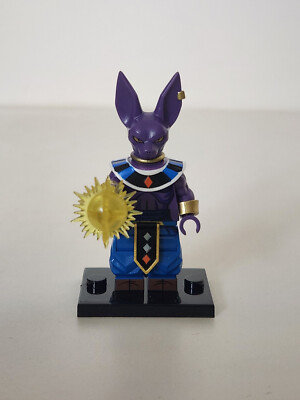 Custom Dragon Ball Super Z Lord Beerus Lego Compatible Minifigure with ...