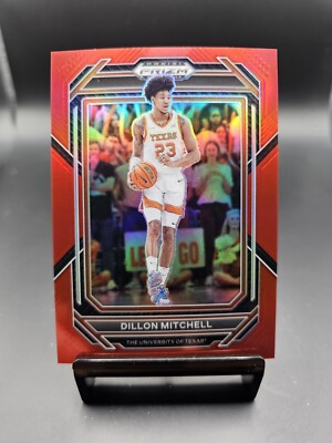 DILLON MITCHELL 2023 Panini Prizm Draft Picks RED CARD #35 /299 | eBay