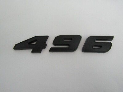 CHEVROLET 496 STROKER ENGINE ID FENDER HOOD SCOOP QUARTER EMBLEM ALL ...