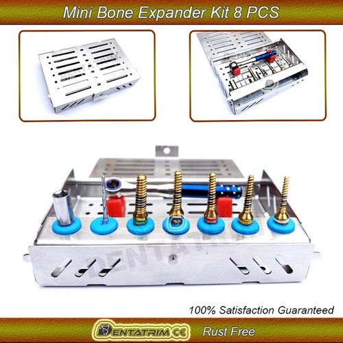 Bone Expander Screws Dental Implant Trephine Sinus Lift 8 Pcs Folding ...