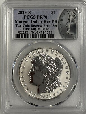 2023 Morgan Reverse Proof PCGS Reverse PF70 First Day of Issue FDOI | eBay
