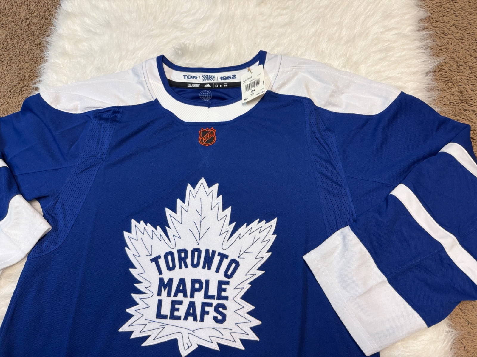 Toronto Maple Leafs Adidas Reverse Retro 2.0 Authentic Size 54 Hockey ...