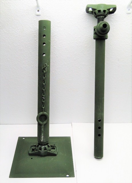 U.S. Military 5 Ton Expansible Ground Support Leveling Jack NSN 5120-00 ...