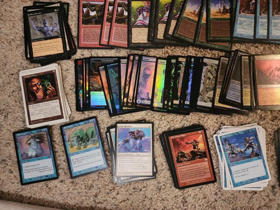 Updated Magic the Gathering vintage modern collection cards + sealed ...