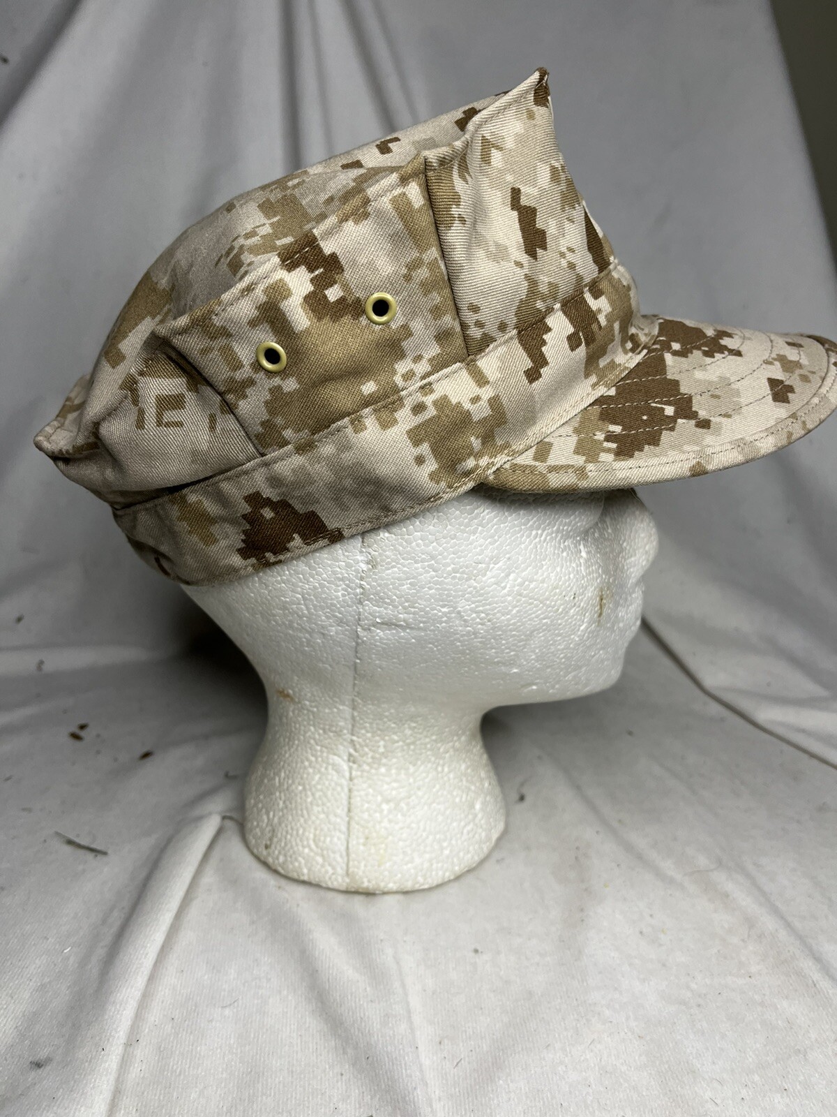 USMC 8 Point Marine Corps Digital Desert Utility Hat … - Gem