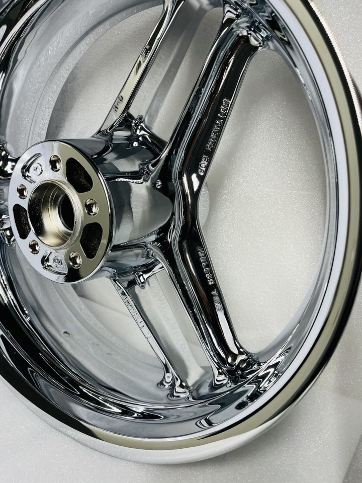 HARLEY DAVIDSON RIM SPORTSTER XR 1200 CUSTOM CHROME REAR WHEEL OEM MAG ...