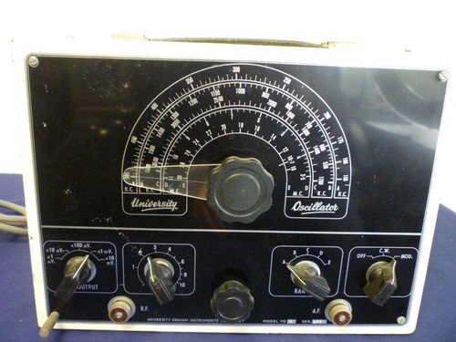 VINTAGE UNIVERSITY GRAHAM INSTRUMENTS OSCILLATOR MODEL: YOA | eBay