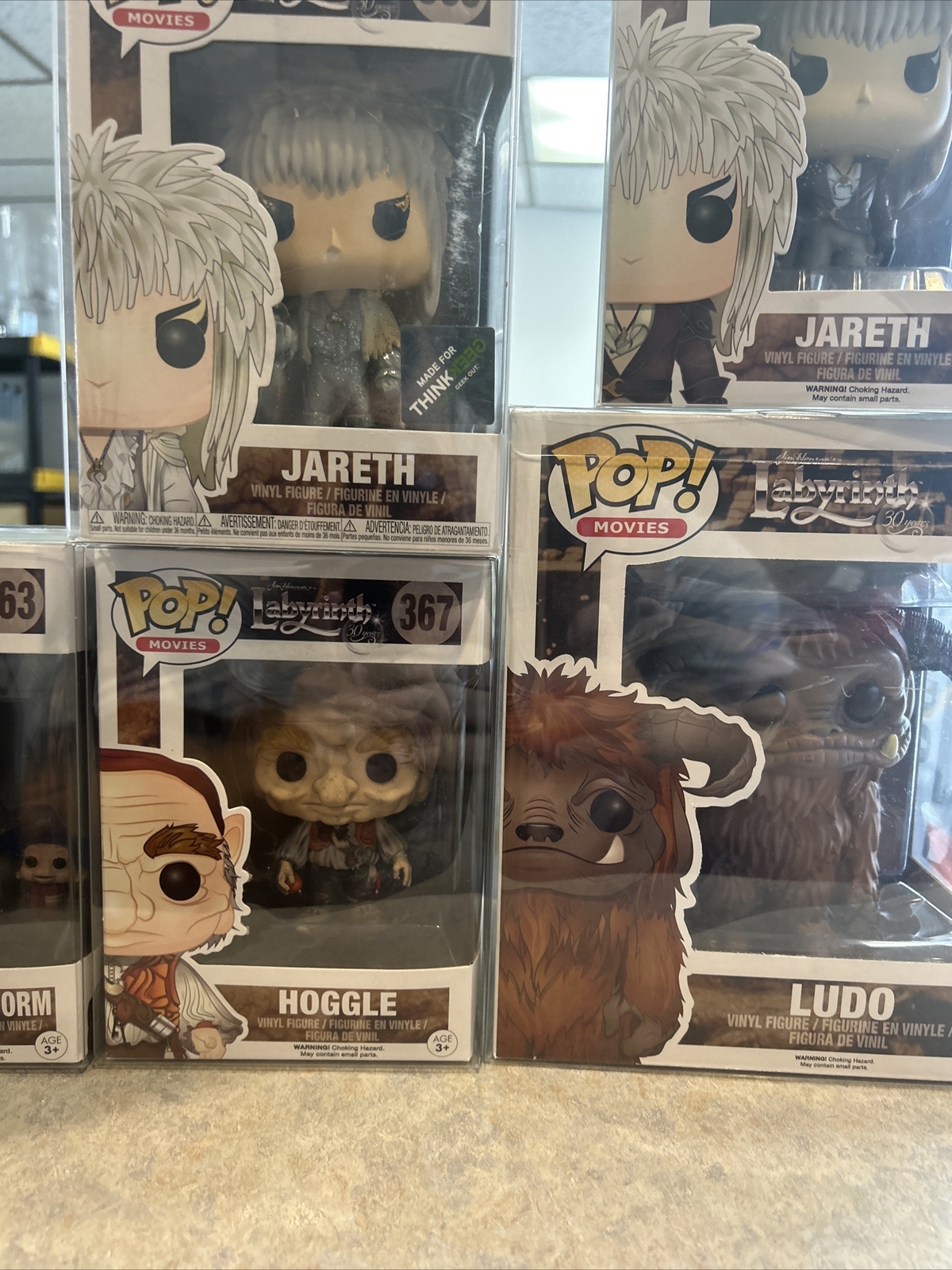 Funko Pop! Vinyl: Labyrinth - Jareth (Grey Outfit) - Hot Topic (HT ...
