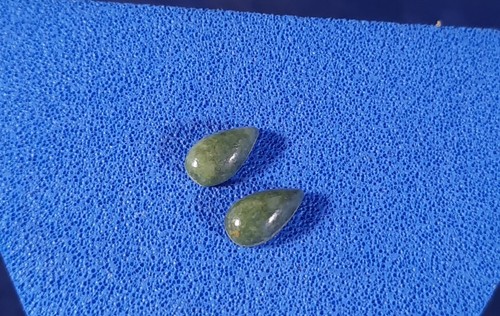 WYOMING SNOWFLAKE NEPHRITE / JADE CABOCHONS - 4mm x 7mm - 1 CARAT | eBay