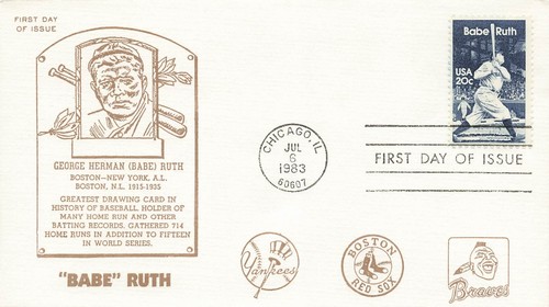 US 2046 FDC Babe Ruth Hall of Fame | eBay